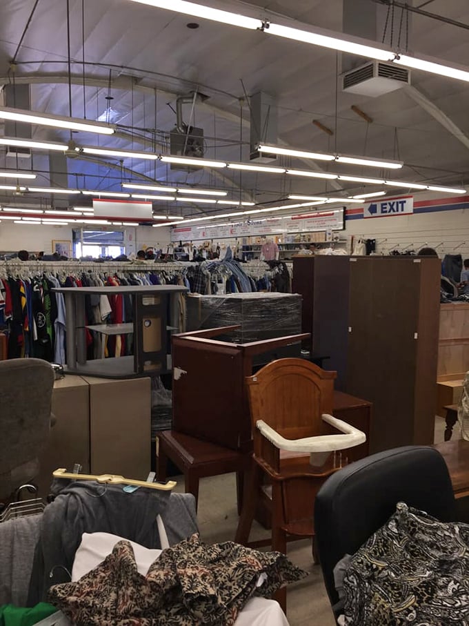 Furniture purgatory: where dining sets, cribs, and office chairs wait for their redemption story to begin with "You'll never believe what I found for only&hellip;"