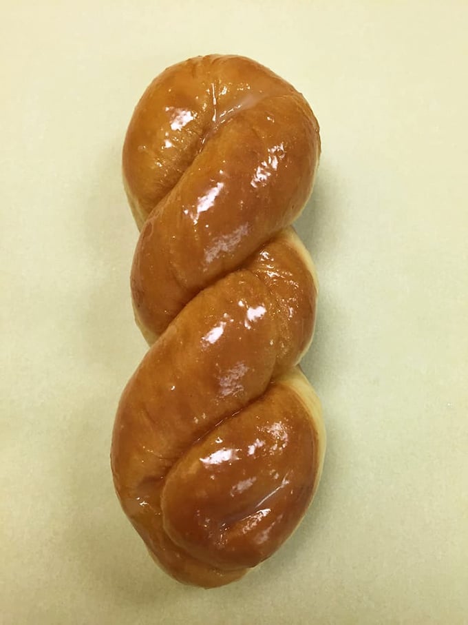 The twist donut: proof that sometimes life's best pleasures come from things getting a little tangled up.