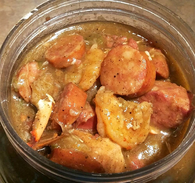 This isn't just gumbo&mdash;it's a bowl of Gulf Coast history, with each spoonful telling stories of seafood, sausage, and serious flavor.