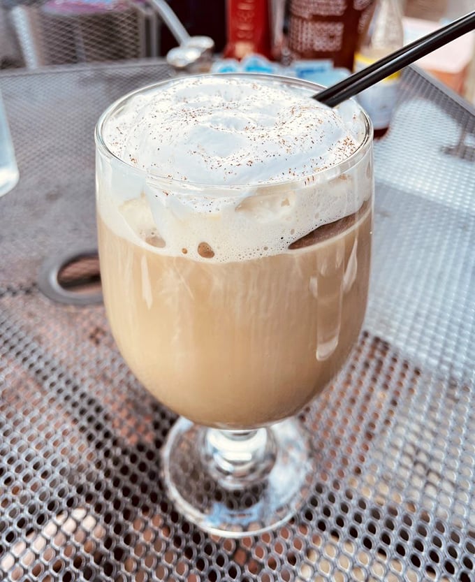 Irish coffee that puts the "good" in good morning. This creamy, boozy breakfast companion proves that sometimes adults deserve dessert before noon.