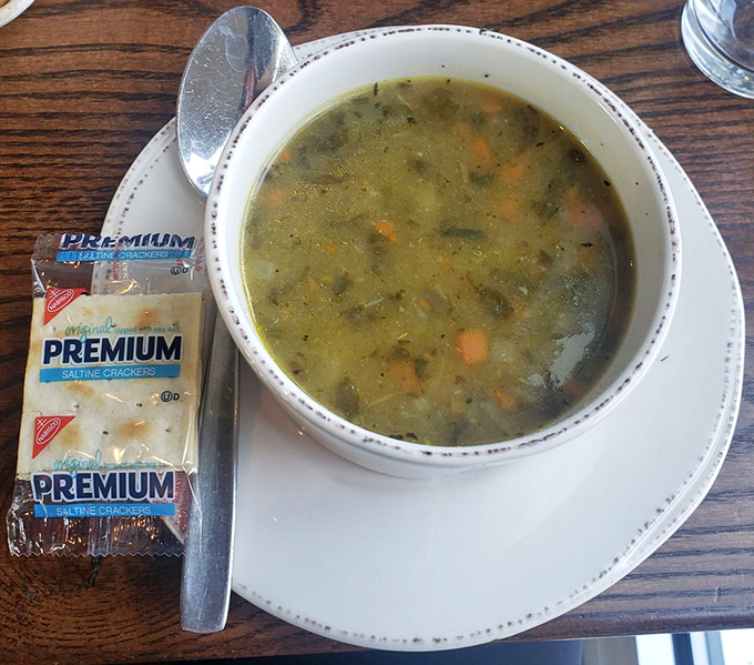 Soul-warming soup that grandmothers everywhere would approve of. A humble bowl that punches way above its weight class.