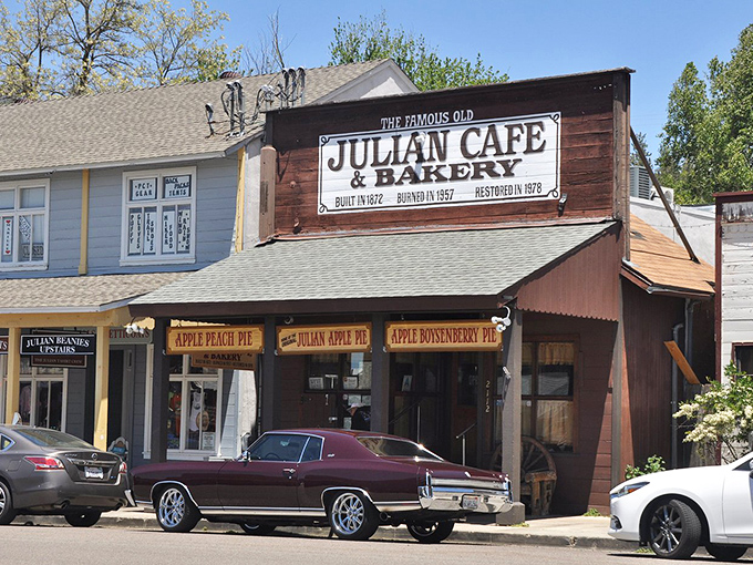 The Famous Old Julian Cafe & Bakery has been tempting passersby with pie aromas since long before Instagram food photography was a thing.