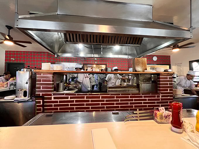 Behind the counter, culinary magic happens in full view&mdash;no secrets, just time-honored techniques that have satisfied Angelenos for generations.