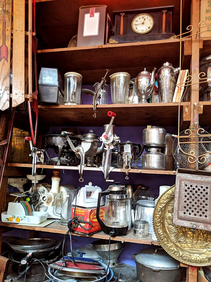 Coffee makers that witnessed morning conversations decades ago stand ready for duty again. That percolator has seen things your Keurig couldn't imagine.