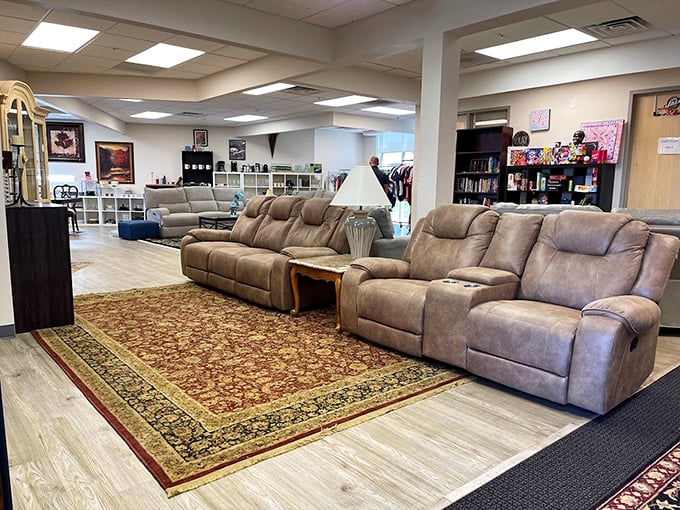Recliners that have your name on them—literally, once you buy them. Perfect for Netflix marathons or pretending to watch the game.