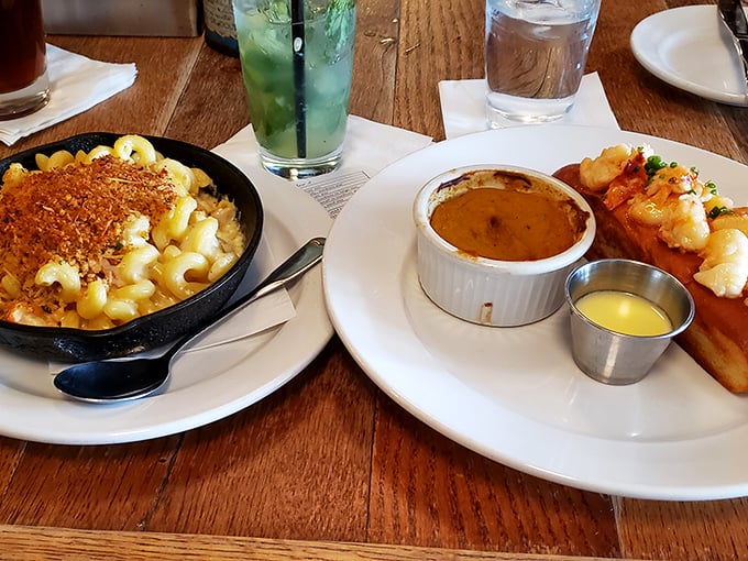 Mac and cheese meets lobster roll on one plate &ndash; proof that sometimes the best relationships are the ones your cardiologist warned you about.