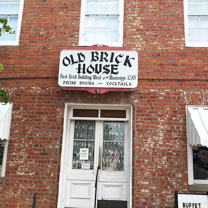 "First brick building West of the Mississippi" boasts the Old Brick House. Since 1785, these walls have witnessed the evolution from French territory to American heartland.