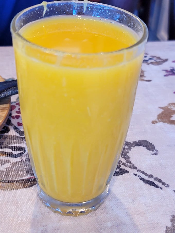 Orange juice that actually tastes like oranges – a simple pleasure that's become revolutionary in our concentrate-dominated world.