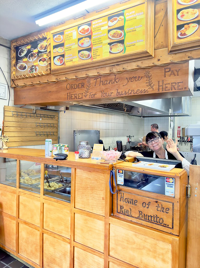 "Home of the Real Burrito" isn't just a slogan&mdash;it's a promise carved into wood by people who take their tortilla-wrapped treasures seriously.