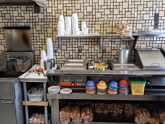 Behind the scenes, everything has its place in this kitchen where efficiency isn't just smart business&mdash;it's a time-honored tradition.