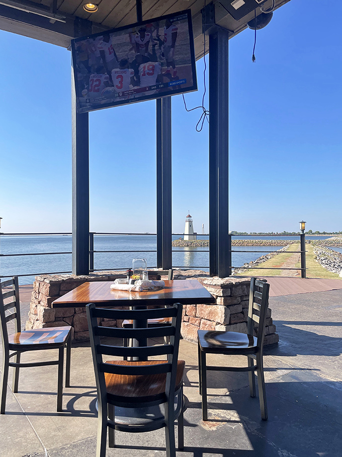Lakeside dining that makes Oklahoma feel like a coastal getaway&mdash;where every table comes with a side of spectacular views.