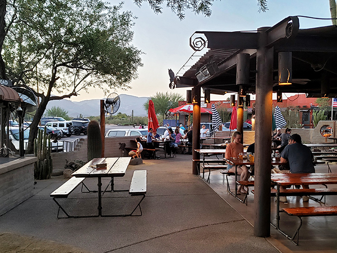 Desert dining at its finest – where mountain views and cooling evening breezes complete the experience once the Arizona sun begins to relent.