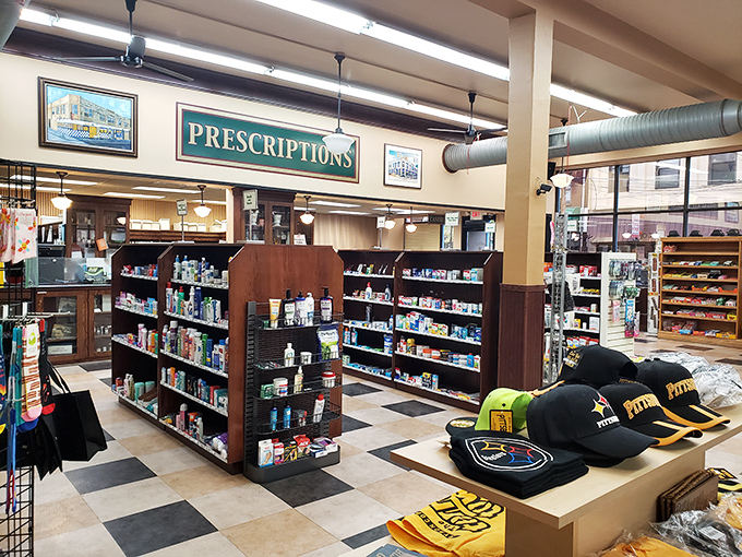 The pharmacy side isn't an afterthought&mdash;it's the other half of this beautiful symbiotic relationship. Get your prescription filled, then treat yourself to pancakes.