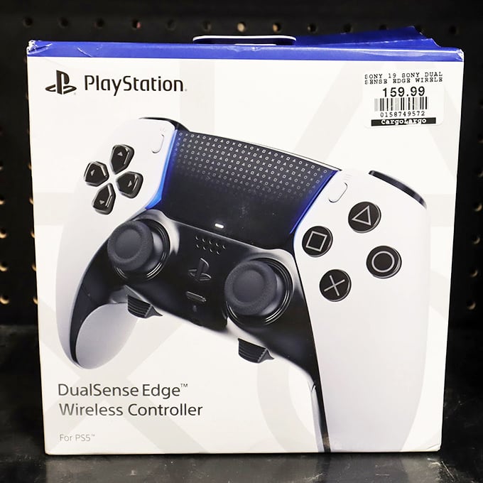 A PlayStation controller awaiting adoption at a price that won't have you eating ramen for a month.