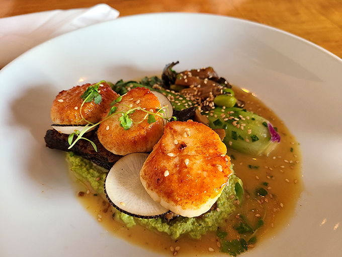 Scallops and pork belly: proof that some of the best relationships are the ones nobody saw coming.