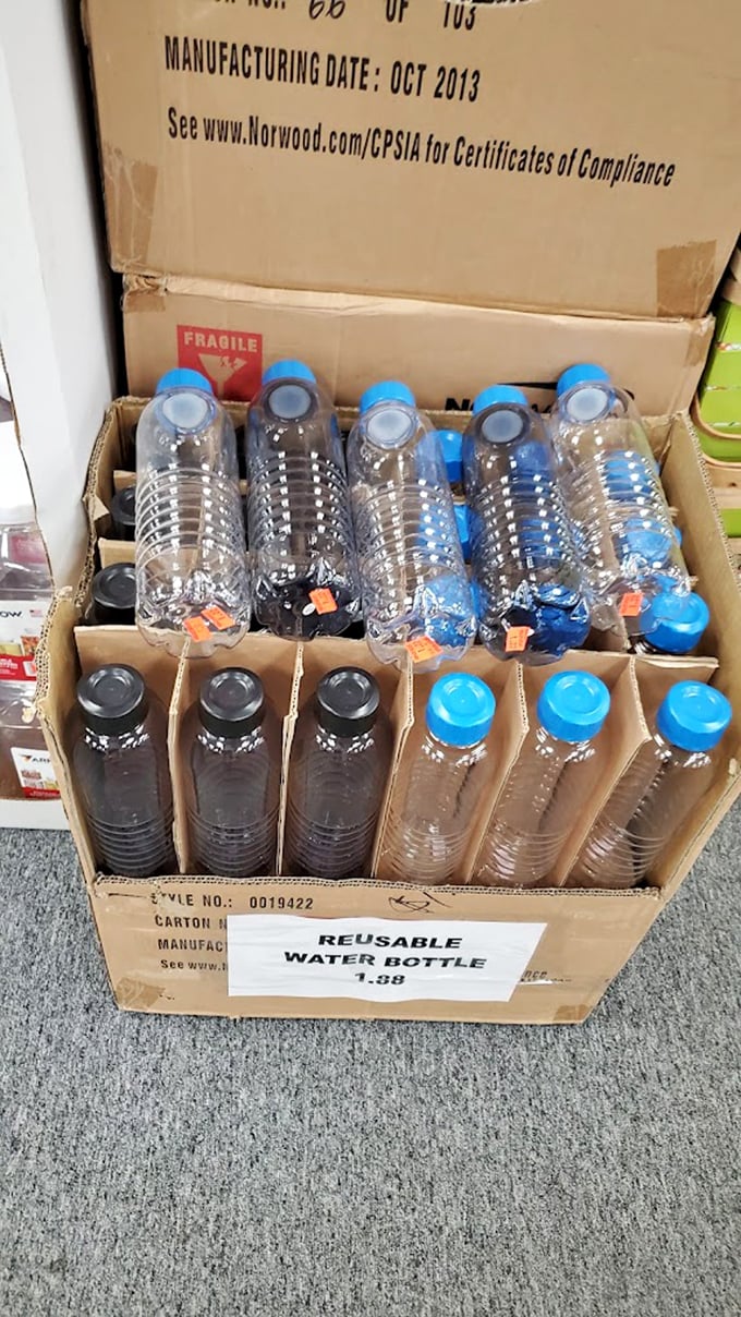 Reusable water bottles at $1.99—because saving the planet should be accessible to everyone, including the budget-conscious.
