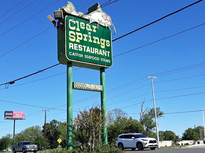 Signage that tells you exactly what you need to know &ndash; good food awaits, and they've been serving it for generations.