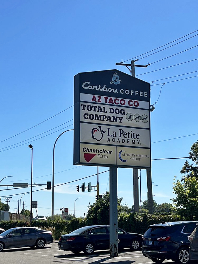 Even the roadside signage plays it cool, nestled among other businesses&mdash;the culinary equivalent of a poker player with a royal flush saying "I'll just call."