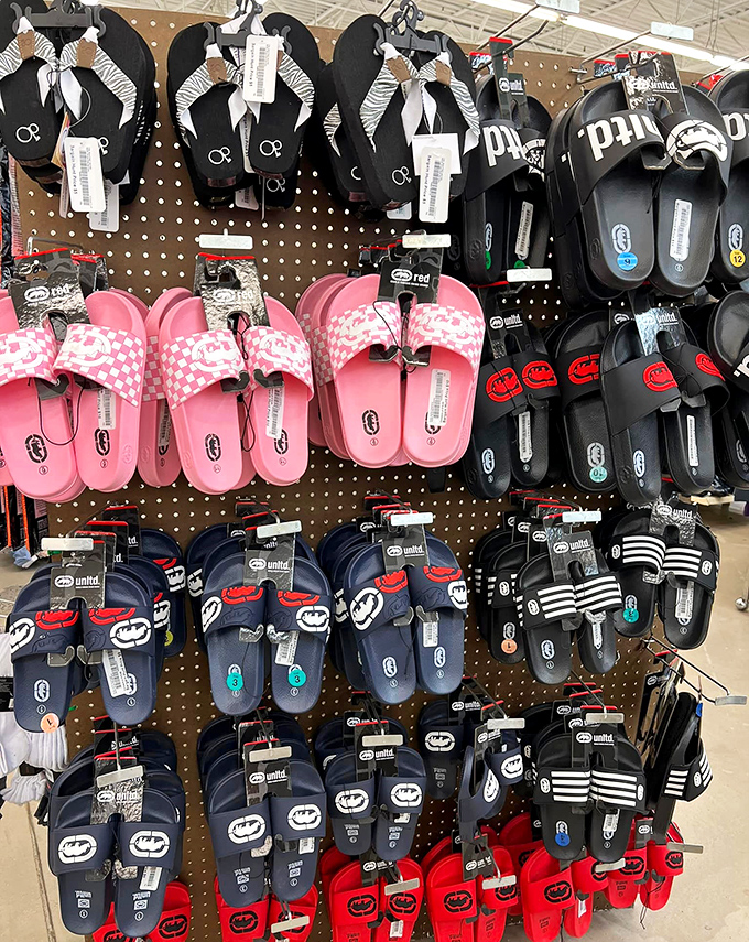 Slide into savings with these summer essentials. From practical to playful, there's a pair for every poolside personality.