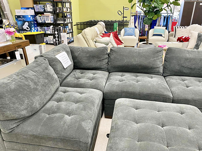 Sectional sofa nirvana &ndash; where comfort meets style without the payment plan that outlasts your mortgage.