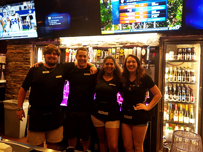 Friendly staff members ready to serve with smiles remind us that hospitality makes every dining experience truly memorable.