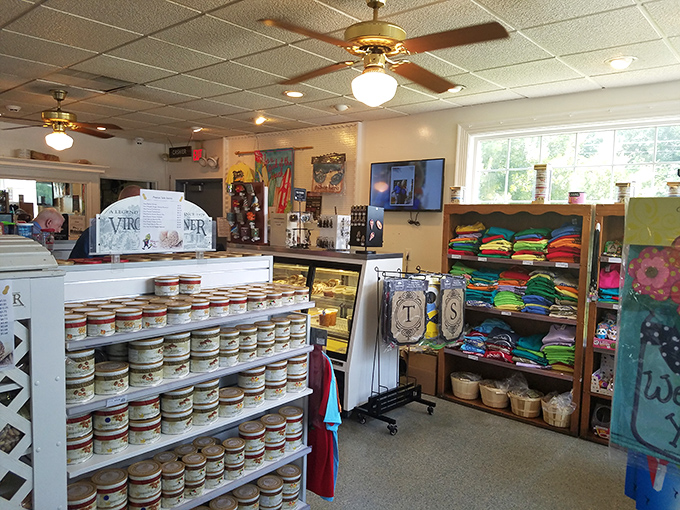 The gift shop isn't just selling peanuts and souvenirs&mdash;it's offering edible Virginia nostalgia you can take home in a jar.