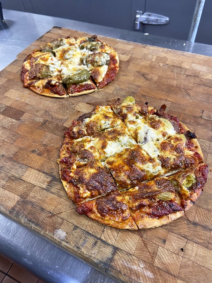 Even their tavern-style pizza deserves attention&mdash;thin, crispy, cut into squares. Chicago's "other" pizza style that deserves its own spotlight.