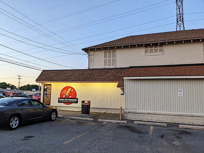 This unassuming roadside spot might not look Instagram-worthy, but locals know it's where Delaware's hot dog dreams come true.