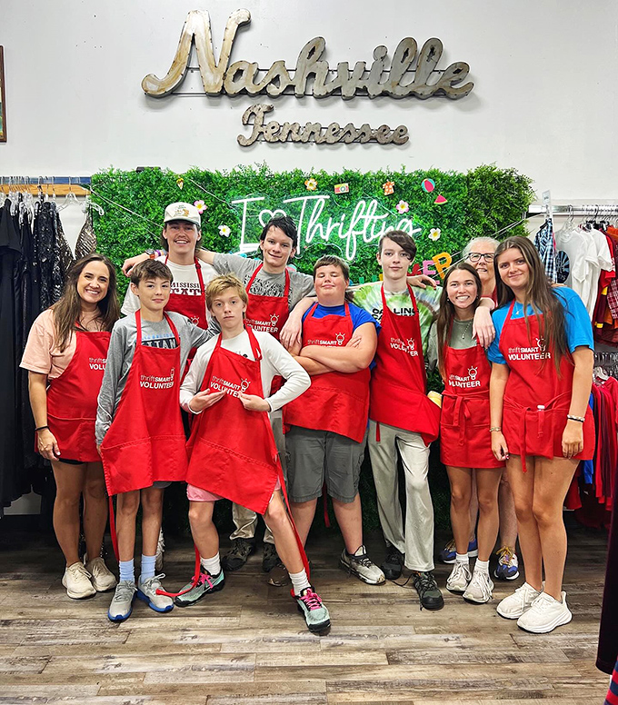 The heart of ThriftSmart&mdash;volunteers whose passion for both bargains and community service create the magic behind this Nashville treasure trove.