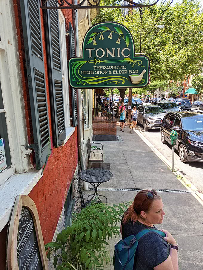 Tonic Herb Shop proves that even in historic towns, wellness trends find their perfect niche among the brick and mortar.