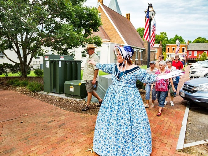 History comes alive when tour guides in period costume share Jonesborough's stories with the enthusiasm of proud local ambassadors.