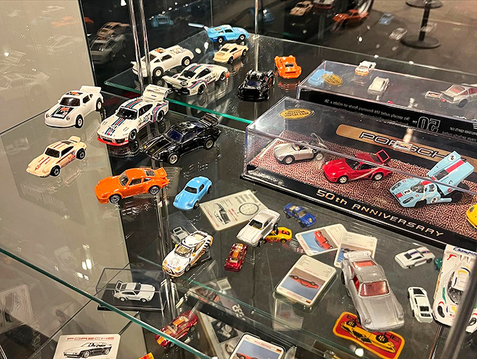 The museum's collection of miniature cars proves that automotive passion comes in all sizes&mdash;from showroom floor to display case.