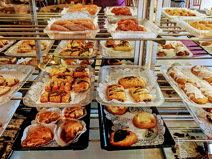 The bakery case&mdash;where willpower goes to die and "I'll just have one" becomes the biggest lie you'll tell yourself today.