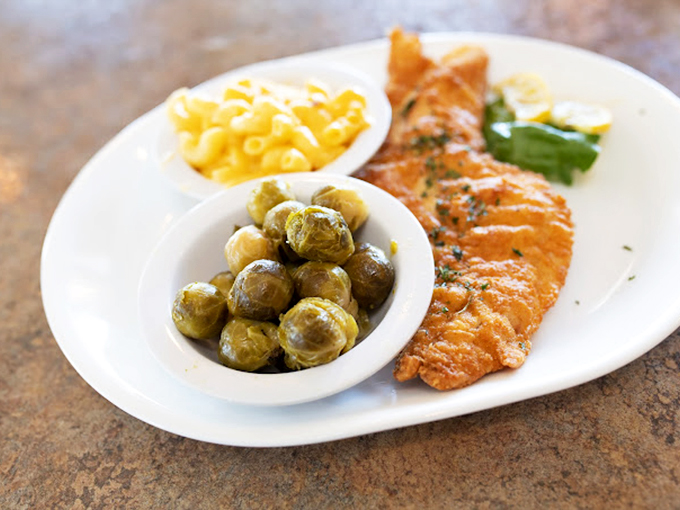 Side dishes that refuse to be sidekicks&mdash;these Brussels sprouts and mac & cheese demand equal billing with that perfectly cooked fish.