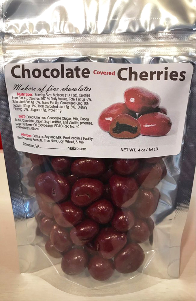 Chocolate-covered cherries that would make your grandmother nod in approval. The classic treat that bridges generations of sweet tooths.