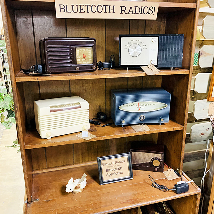 Vintage radios reborn with Bluetooth&mdash;proving that sometimes the best way forward is to look backward while adding Wi-Fi.