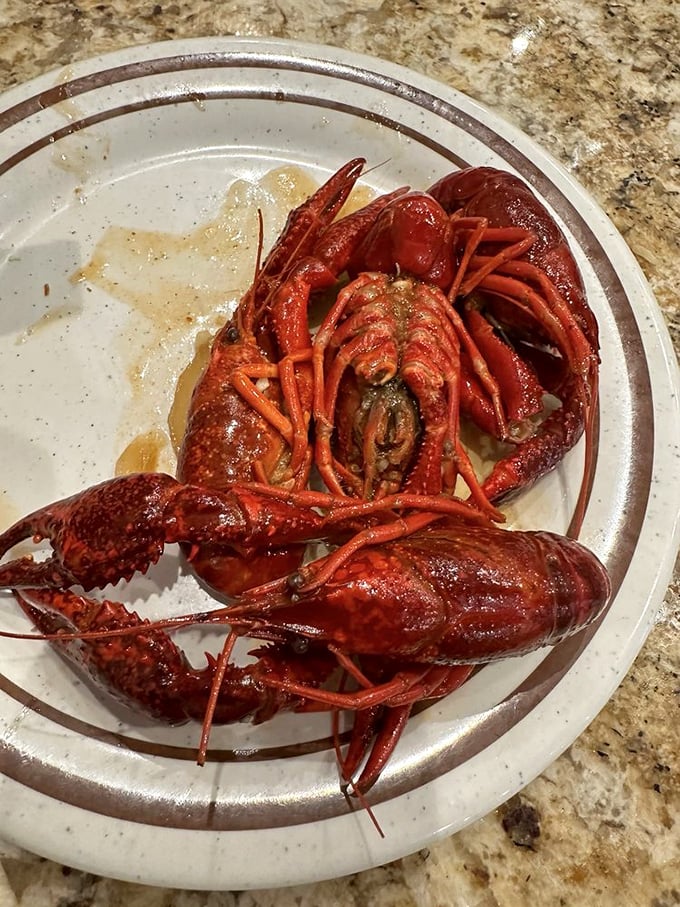 Crawfish this vibrant aren't just food &ndash; they're a Southern delicacy that somehow found their way to California, bringing Cajun attitude along.