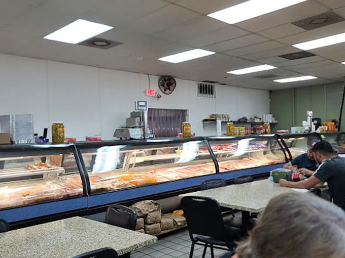The butcher counter tells no lies. When a restaurant doubles as a meat market, you can trust they know exactly what they're doing with protein.