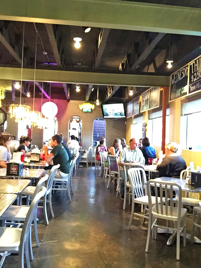 The buzz of satisfied diners fills the space with the best soundtrack a restaurant could ask for: the murmur of happiness.