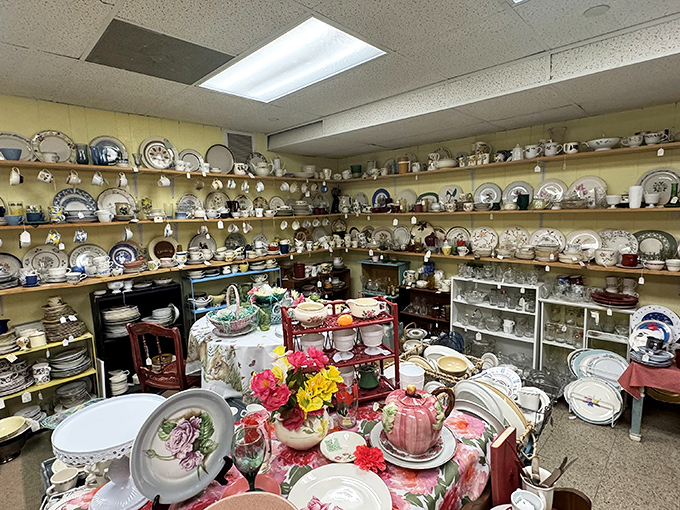 China heaven! Where your grandmother's complete set might be reunited with that one teacup your cousin accidentally broke in 1987.