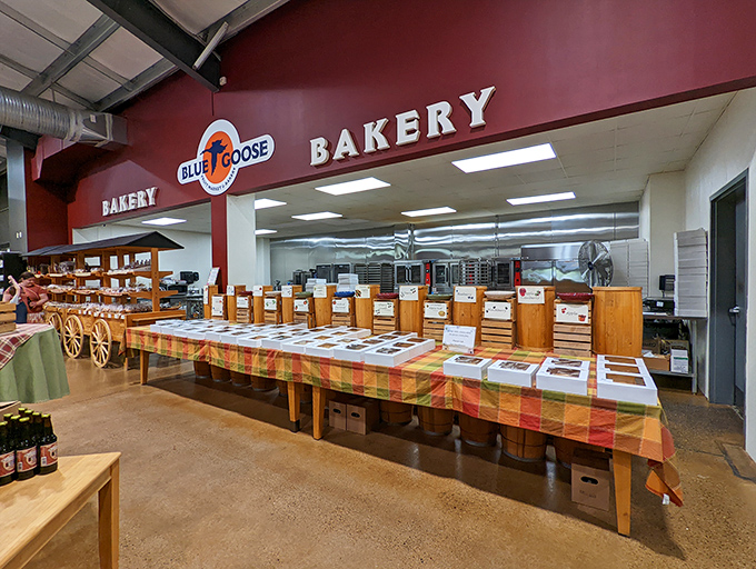 The bakery counter stretches before you like the pearly gates of carbohydrate heaven, each display more tempting than the last.