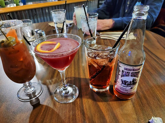 Cocktails that bring the party to your table. That vibrant red martini isn't just a drink&mdash;it's the beginning of a very good story.