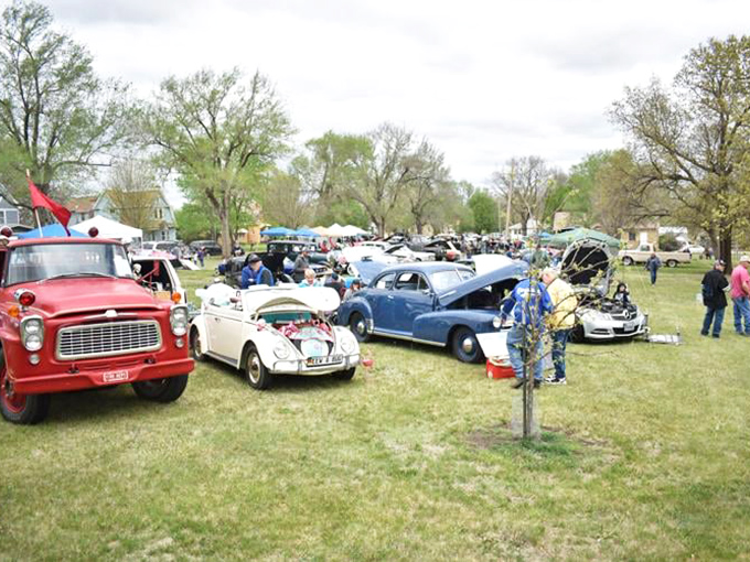 Classic car enthusiasts gather like extended family at Abilene's shows. Each polished fender and chrome detail tells a story that predates planned obsolescence.