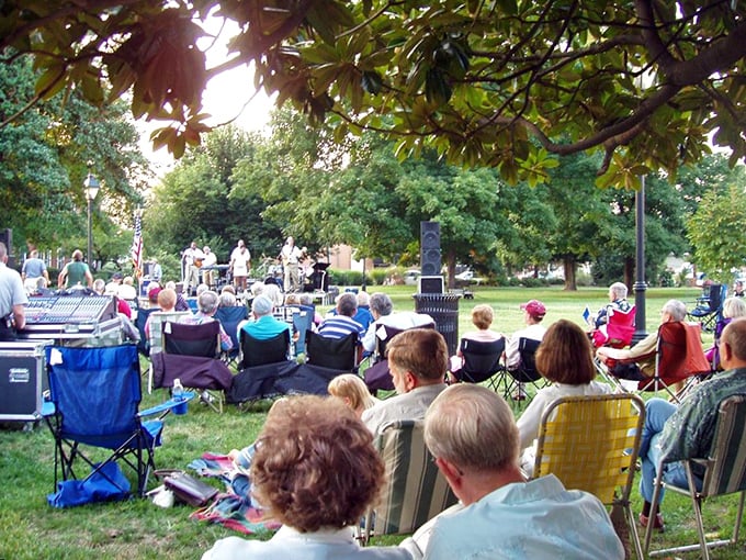 Summer concerts in the park bring locals together with lawn chairs and picnic baskets&mdash;Norman Rockwell couldn't have painted a more quintessential American scene.