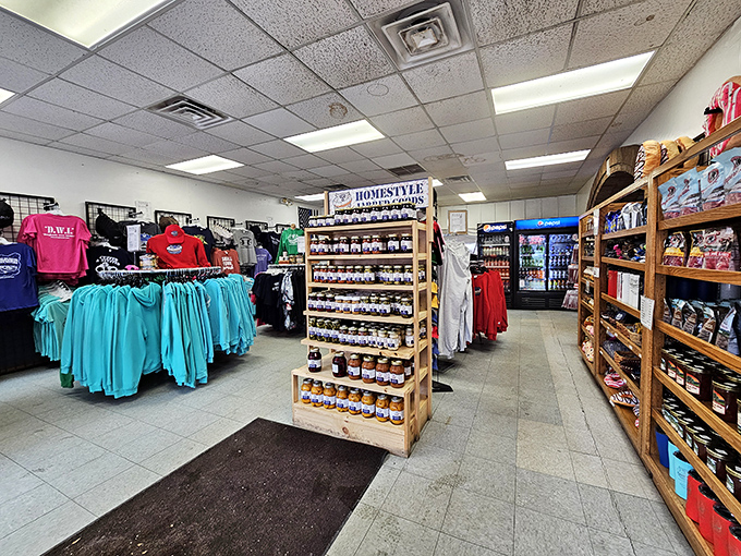 Not just a bakery, but a lifestyle brand. The merchandise section lets you take the experience home&mdash;minus the calories.