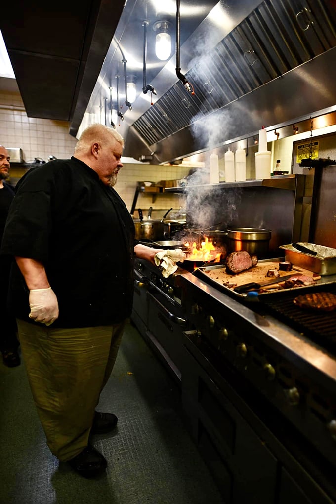 Behind every great steak is a chef who knows exactly when to pull it from the flame&mdash;culinary magic happening in real time.