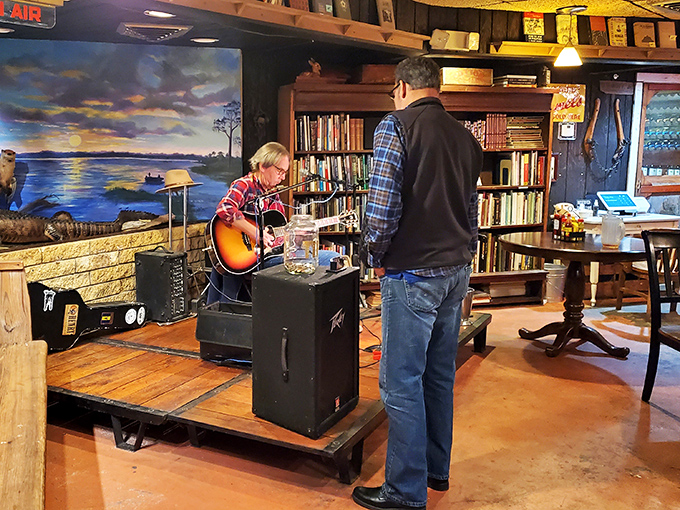 Live music that feeds the soul while you feed the body. This small stage has hosted big talent, creating the soundtrack for countless memorable meals.