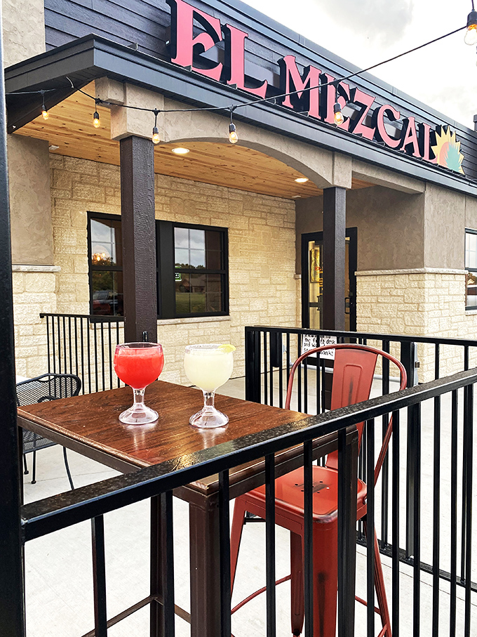 Patio dining with margaritas&mdash;where "I'll just have one drink" becomes Wisconsin's most charming little white lie.