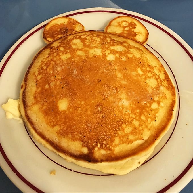 This pancake isn't just breakfast&mdash;it's a golden disk of happiness that makes you wonder why anyone bothers with fancy brunch reservations.