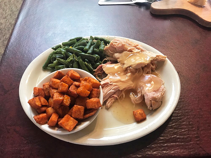 Turkey dinner with all the fixings&mdash;Thanksgiving's greatest hits album available without having to tolerate political discussions with relatives.